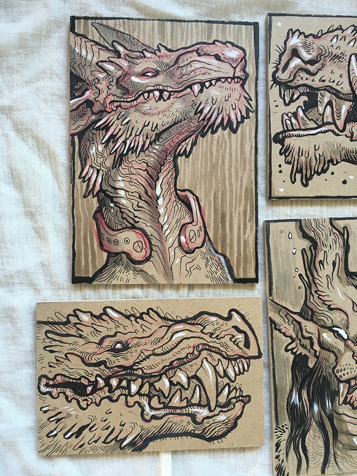 ORIGINAL INK DRAWINGS – missmonster