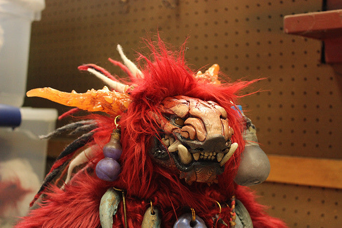 FERGLE THE MONSTER- OOAK HANDMADE DOLL – missmonster